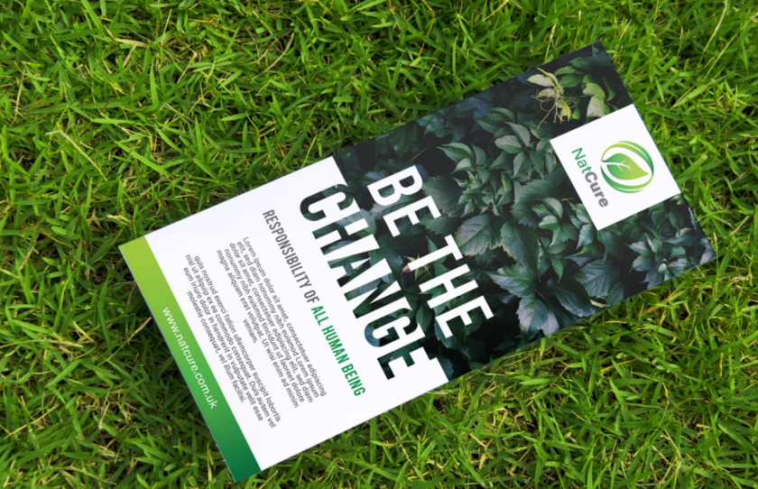 Recycled Leaflets - Bumble Print